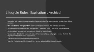 IBM Cloud Object Storage | PPTX