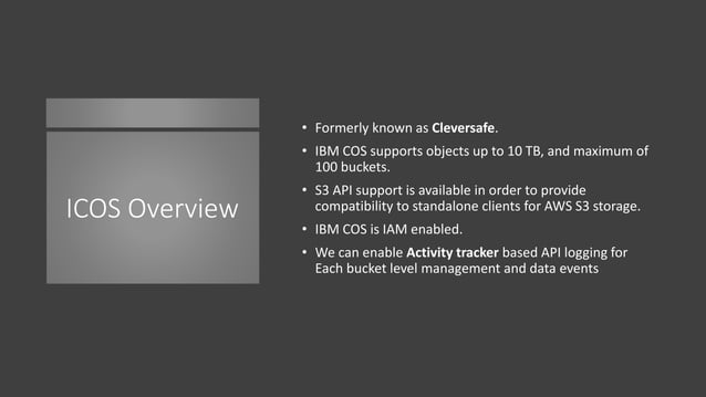 Ibm Cloud Object Storage Ppt