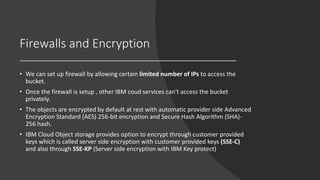 IBM Cloud Object Storage | PPTX