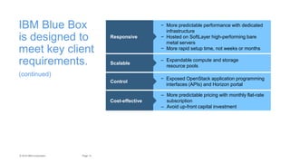 IBM CLOUD-OPEN BY DESIGN | PPT