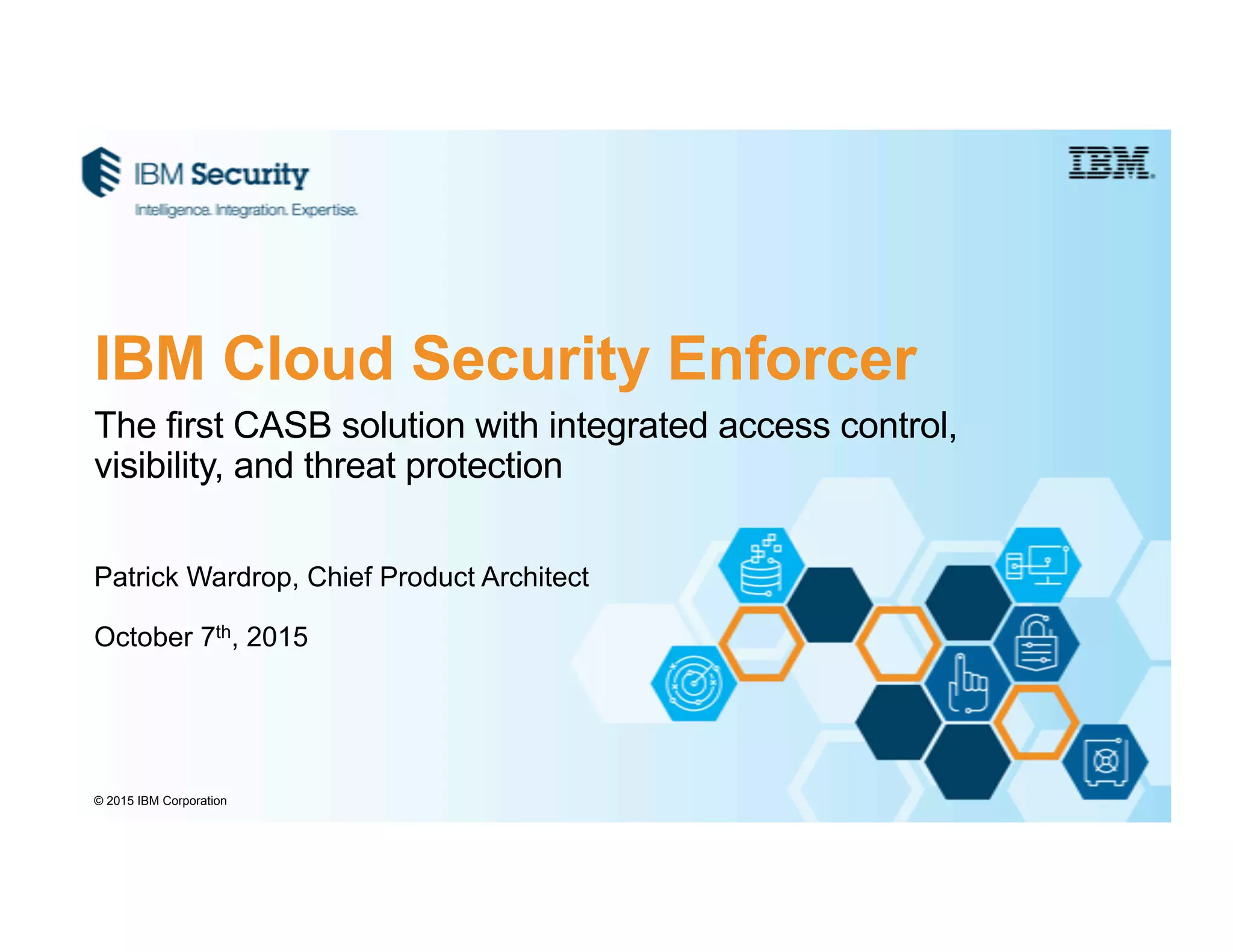 IBM Cloud Security Enforcer | PDF
