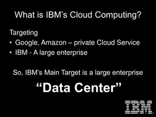 Ibm cloud service | PPT