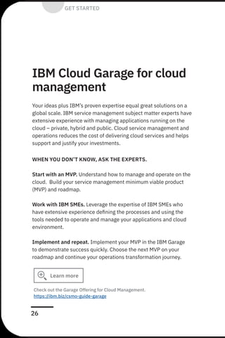 IBM Cloud Service Management and Operations Field Guide | PDF