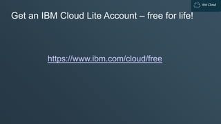 IBM Cloud UCC Talk, 8th December 2020 - Cloud Native, Microservices, and Serverless | PPT