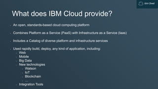 IBM Cloud UCC Talk, 8th December 2020 - Cloud Native, Microservices, and Serverless | PPT