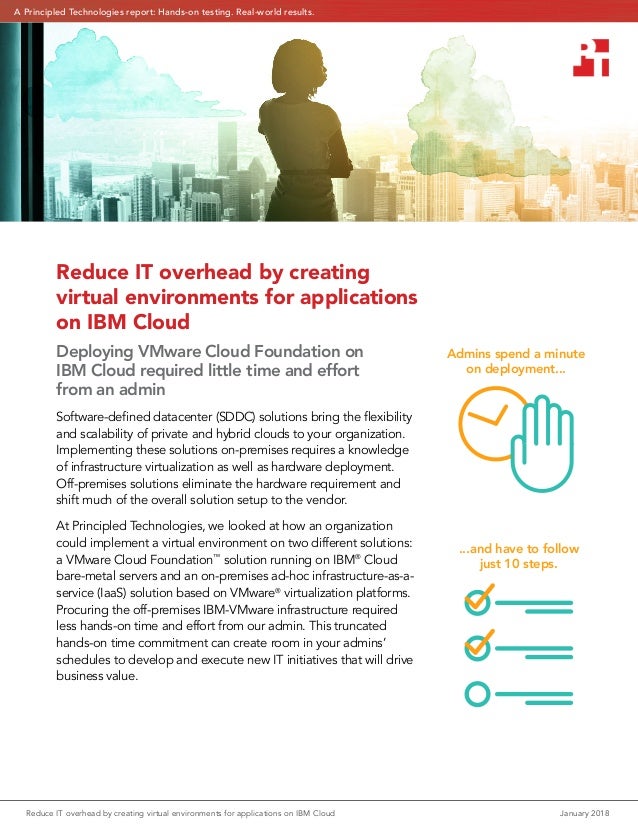 Reduce IT overhead by creating virtual environments for applications