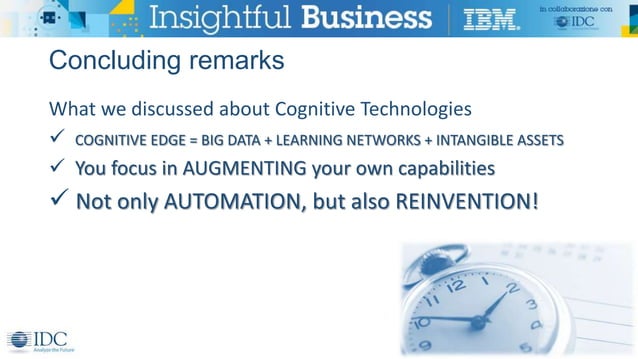 The Cognitive Edge: A New Competitive Advantage | PPT