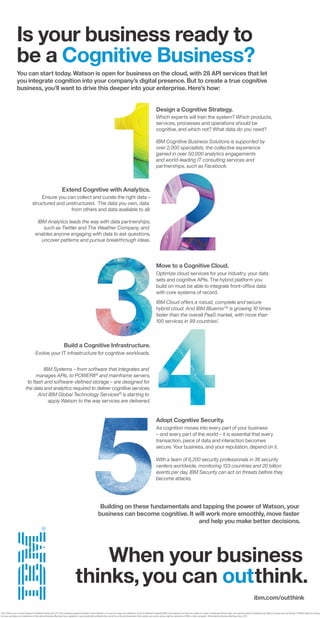 Cognitive Business is here. | PDF