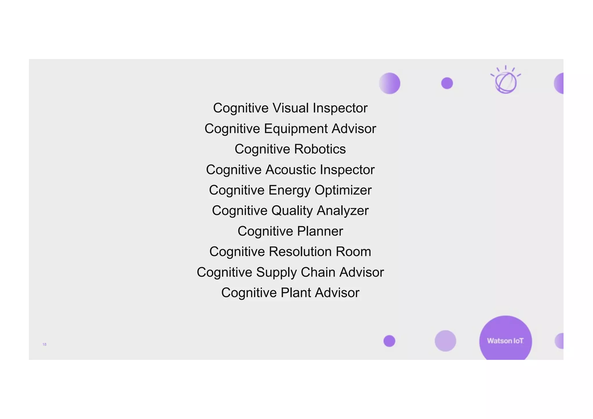 IBM Cognitive Manufacturing Overview Public | PPT