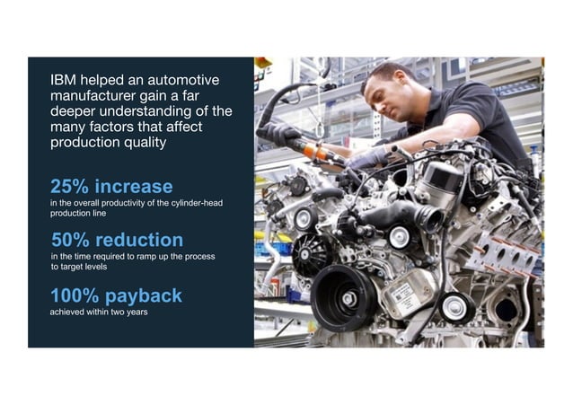 IBM Cognitive Manufacturing Overview Public | PPT