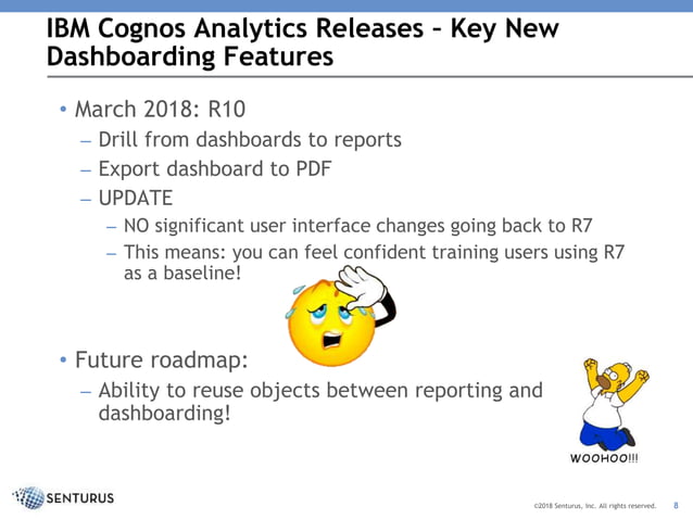 IBM Cognos Analytics Reporting vs. Dashboarding: Matching Tools to ...