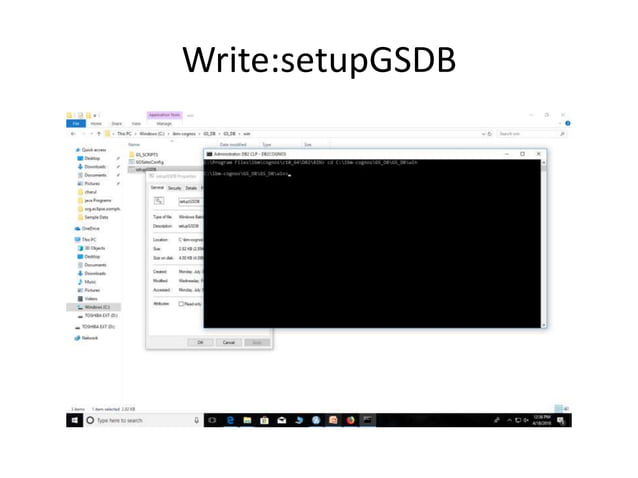 Ibm Cognos Work Space Configuration Pptx