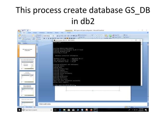 Ibm Cognos Work Space Configuration Pptx