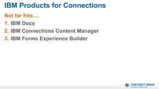 IBM Connections as a universal Intranet / Extranet platform - Felix ...