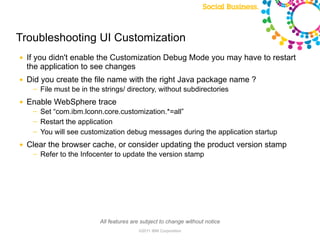 IBM Connections - Customizing and Extending | PPT