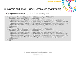 IBM Connections - Customizing and Extending | PPT