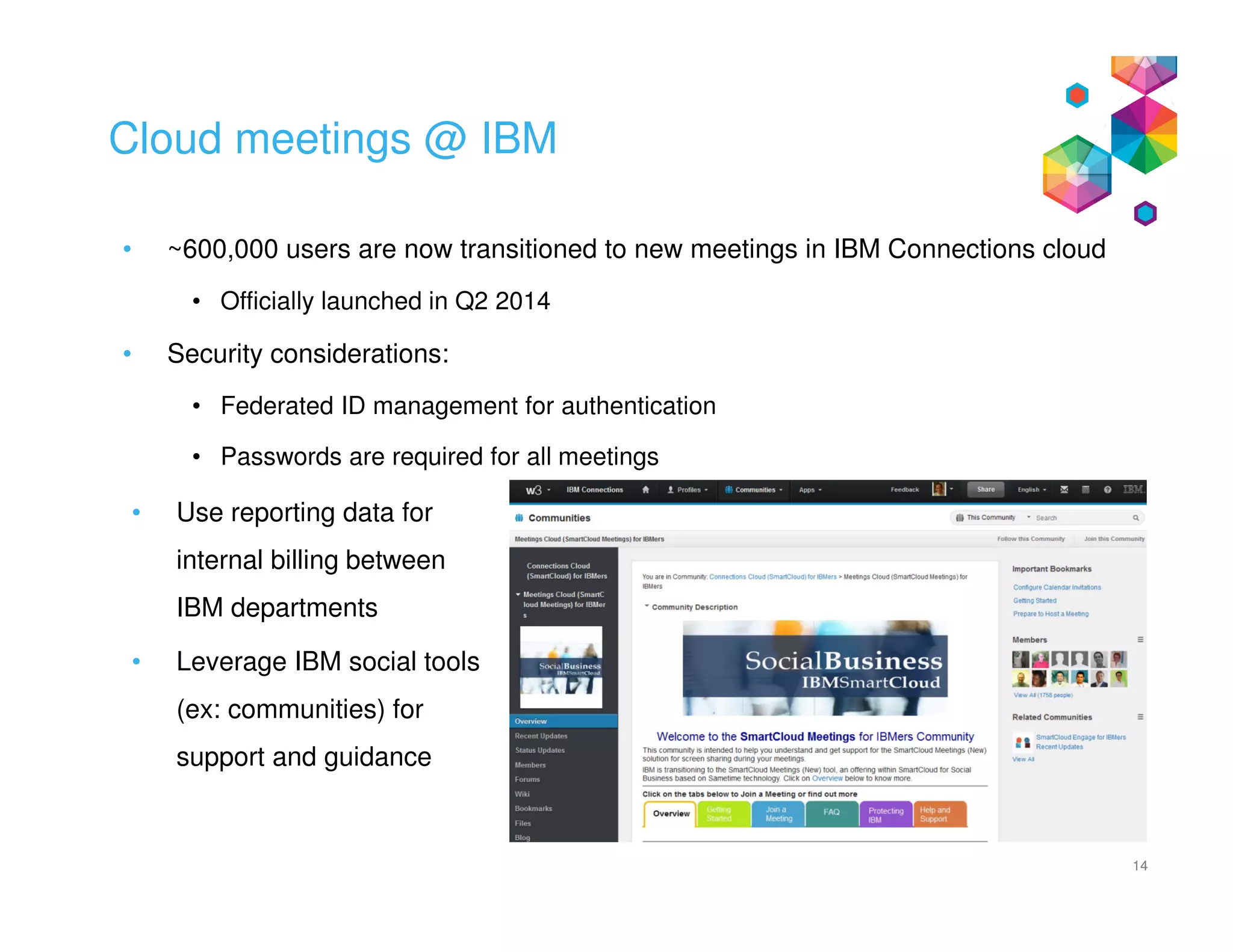 IBM Connections Meetings Cloud Overview | PPT