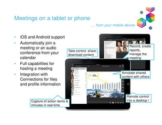 IBM Connections Meetings Cloud Overview | PPT