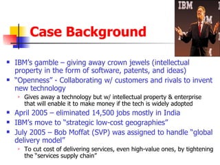 IBM Corporation - Case Study | PPT | Cloud Computing | Internet