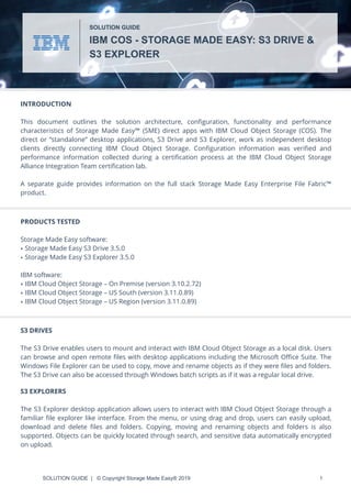 The Enterprise File Fabric and IBM COS: S3 Drive and S3 Explorer ...