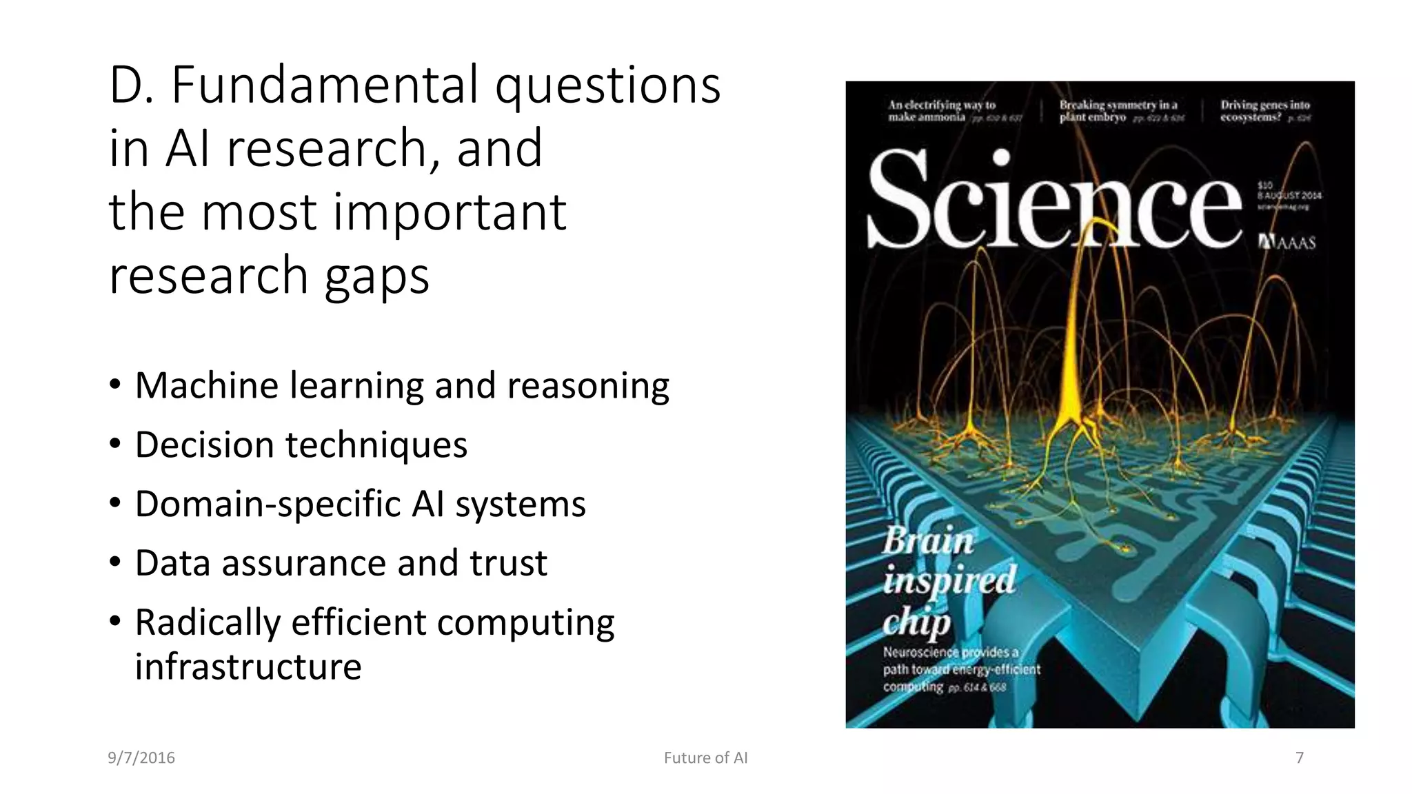 Ibm csoc response_future _ai 20160907 v5 | POTX | Technology Industry ...