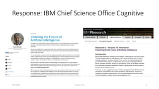 Ibm csoc response_future _ai 20160907 v5 | POTX