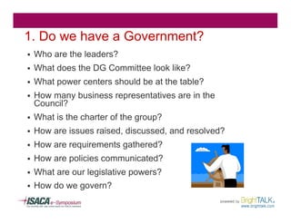 Ibm data governance framework | PDF