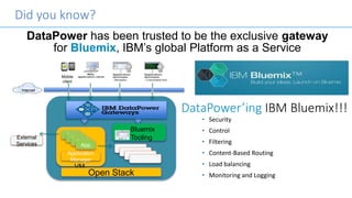IBM DataPower Gateways - What's new in 2016 v7.5.2 | PPT