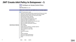 IBM Datapower Security Scenarios - Using JWT to secure microservices | PDF