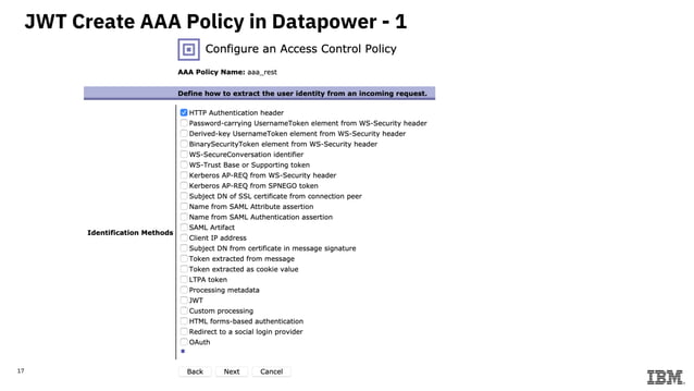 Ibm Datapower Security Scenarios Using Jwt To Secure Microservices Ppt 9305