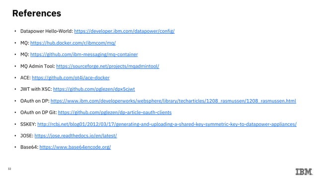 Ibm Datapower Security Scenarios Using Jwt To Secure Microservices Ppt 9770
