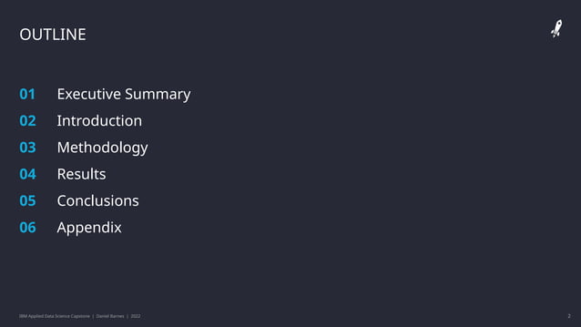 Ibm Data Science Capstone Project 2022pptx