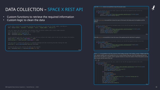 IBM Data Science Capstone Project 2022.pptx | Computing | Technology & Computing