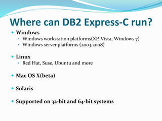 Ibm db2 case study | PPTX