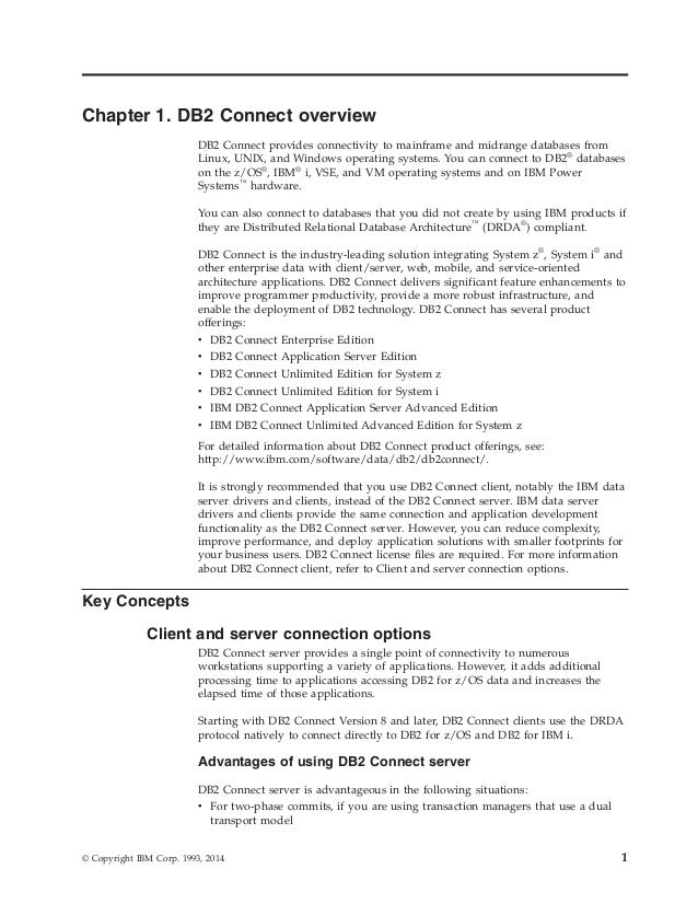 Ibm Db2 105 For Linux Unix And Windows Db2 Connect Users Guide