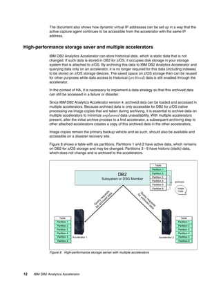 Ibm db2 analytics accelerator high availability and disaster recovery | PDF