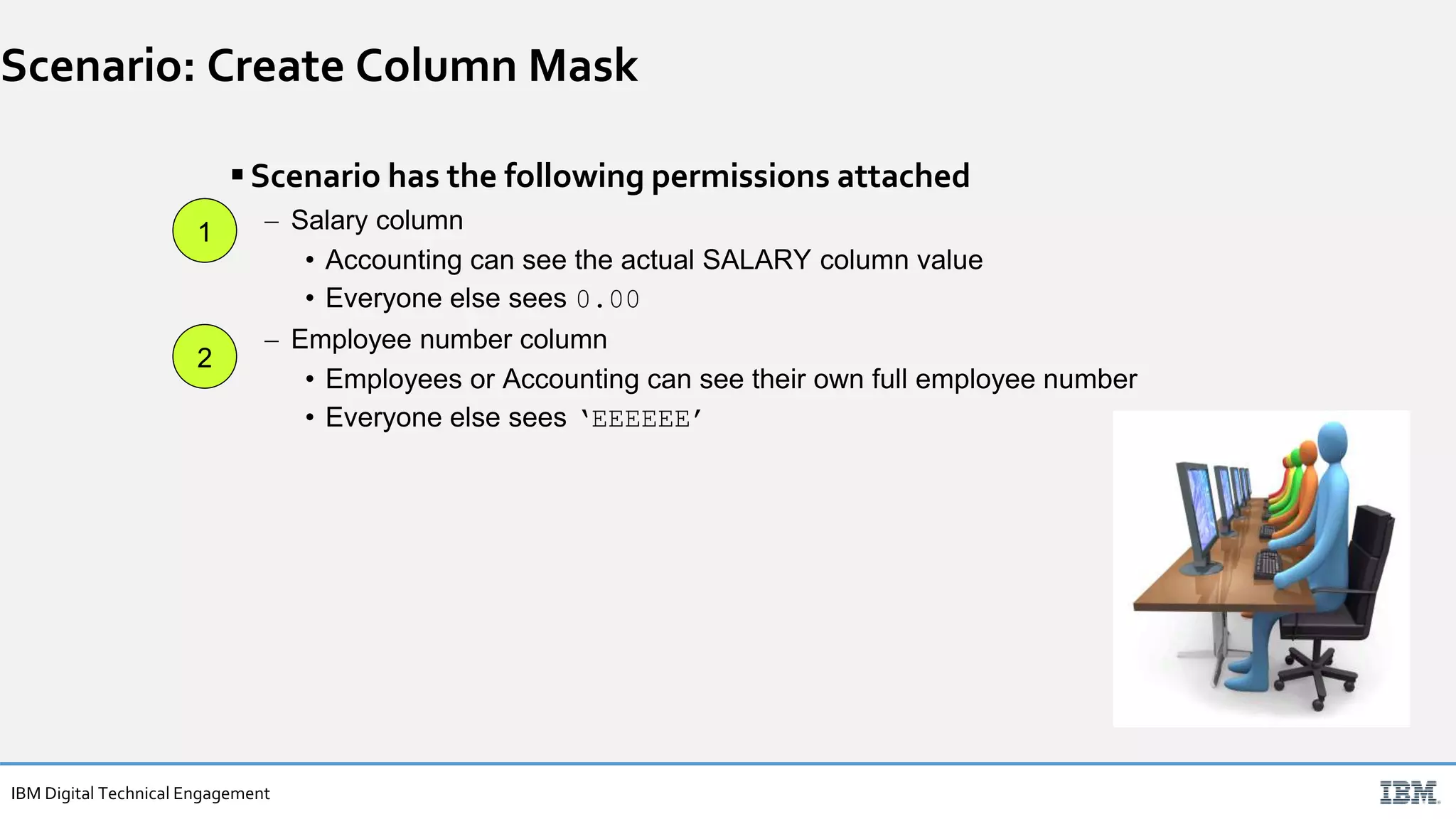 IBM db2 Row and Access Control & Masking (Enforcing Governance where the data resides) | PPTX