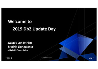 Ibm db2 update2019 intro ending | PPT