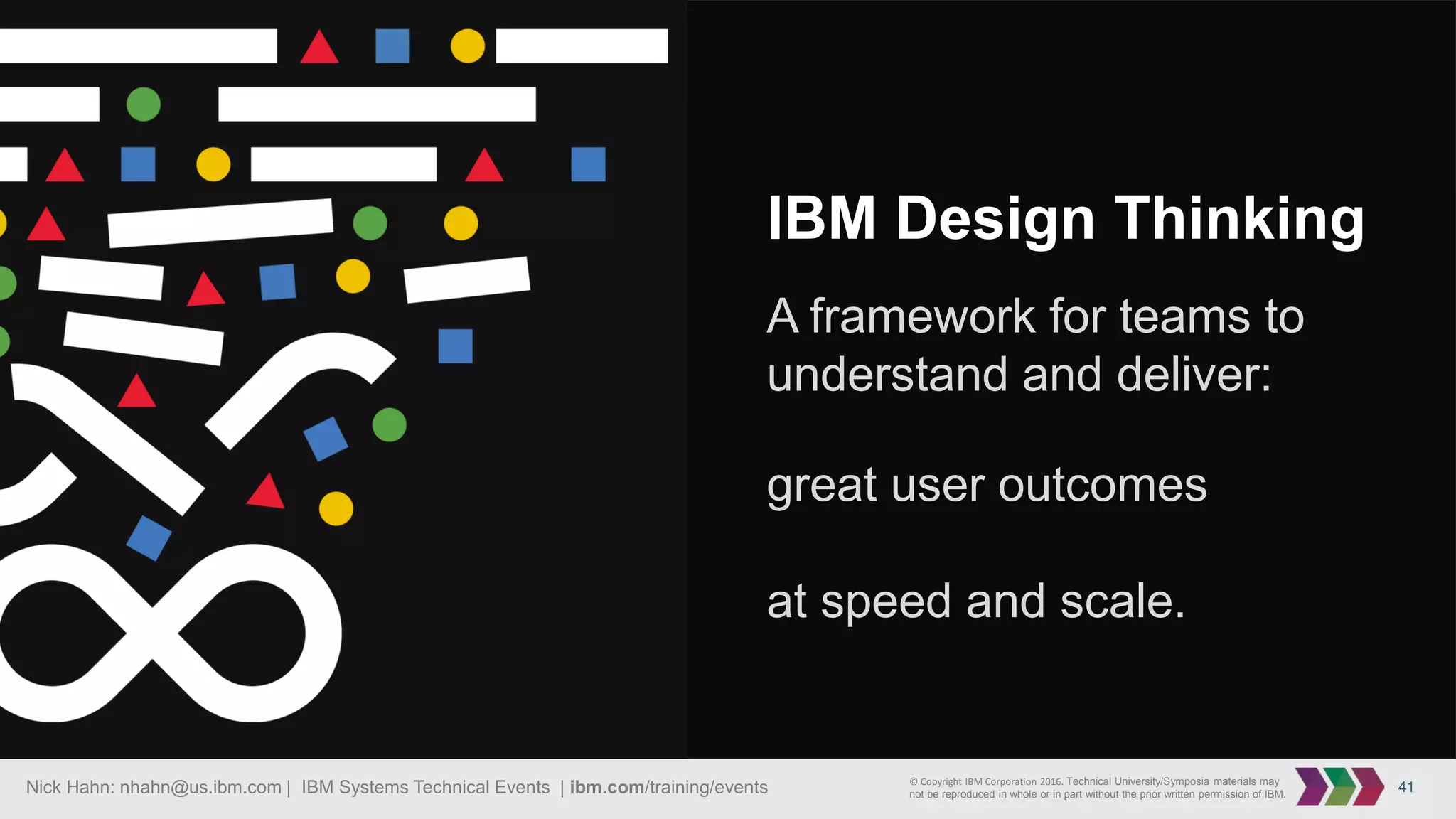 IBM Design Thinking - Delievery Value at Scale | PDF | Technology ...