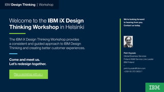 IBM Design Thinking Case Story | PDF
