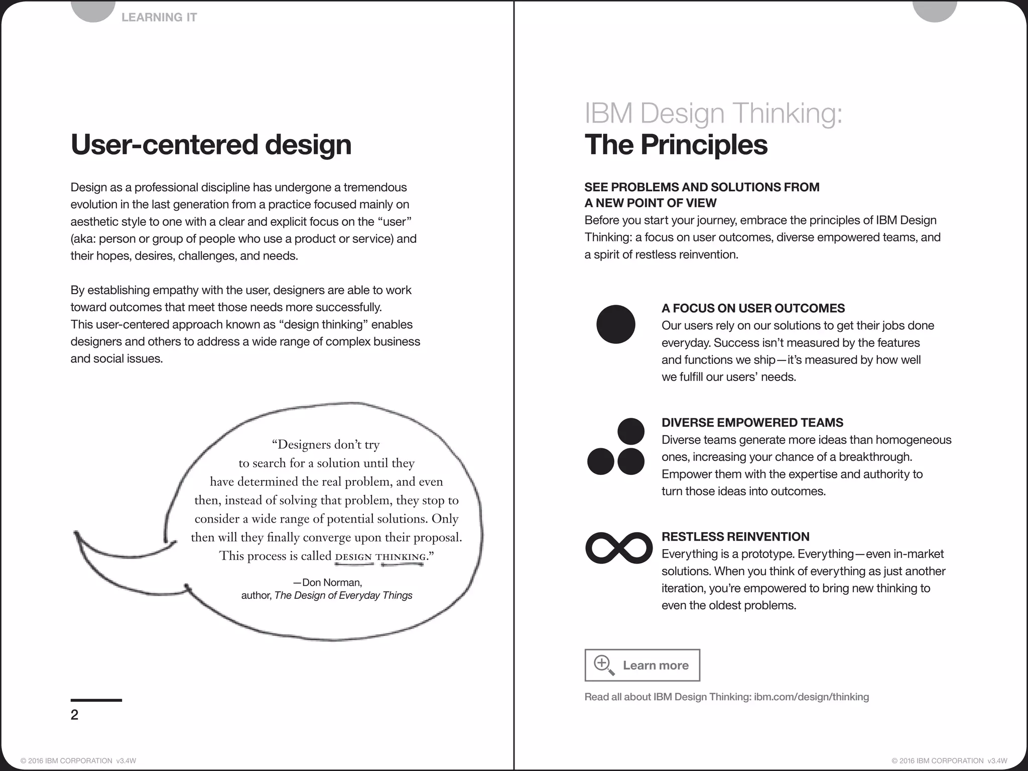 IBM Design Thinking field guide | PDF