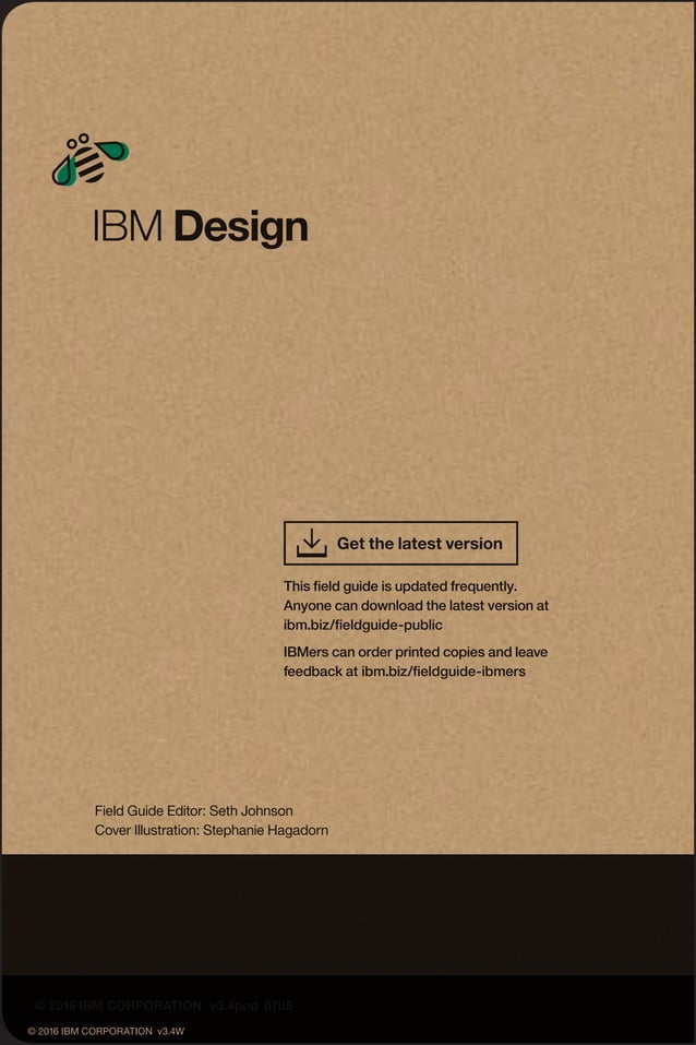 Ibm design thinking field guide v3.4 | PDF