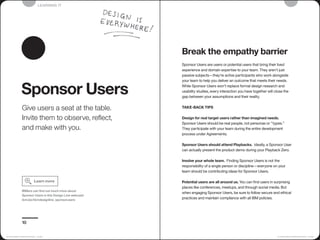 Ibm design thinking field guide v3.4 | PDF