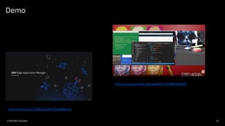 Ibm edge computing meetup | PDF