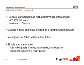 Flexing Network Muscle with IBM Flex System Fabric Technology | PPT