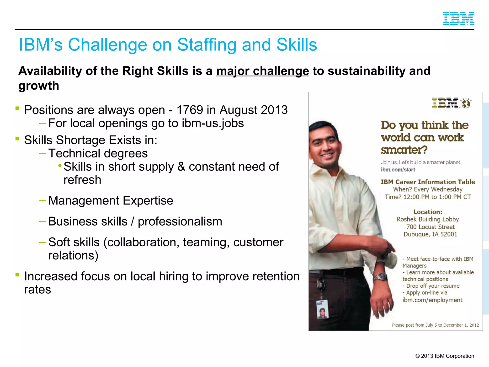 IBM education and training challenges and Perkins CTE Reform | PPT