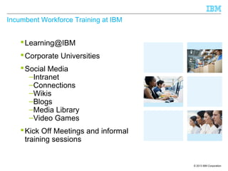 IBM education and training challenges and Perkins CTE Reform | PPT