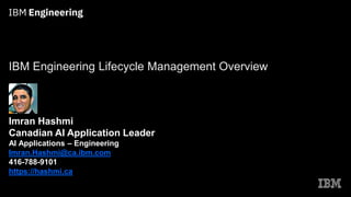 IBM elm alm overview-software engineerin-lifecycle-management | PPTX