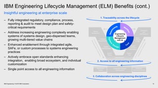 IBM elm alm overview-software engineerin-lifecycle-management | PPTX
