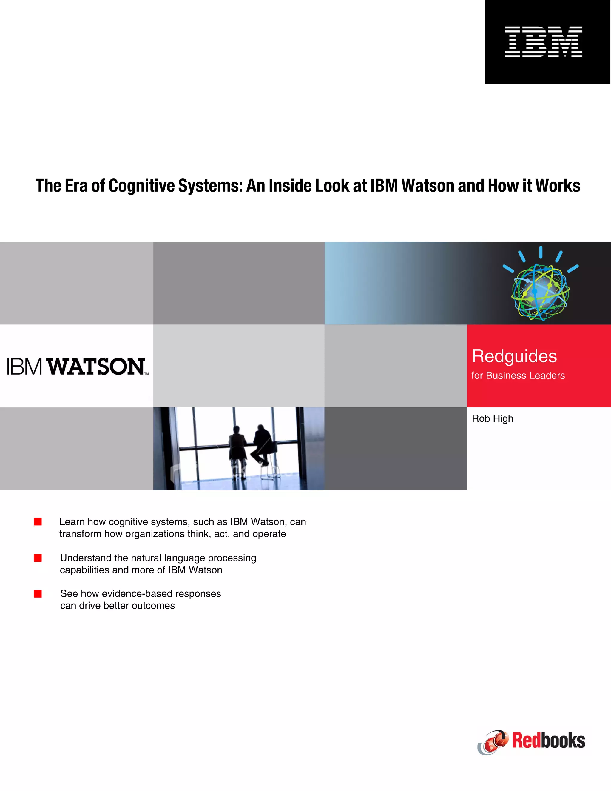 IBM - The Era of Cognitive System | PDF